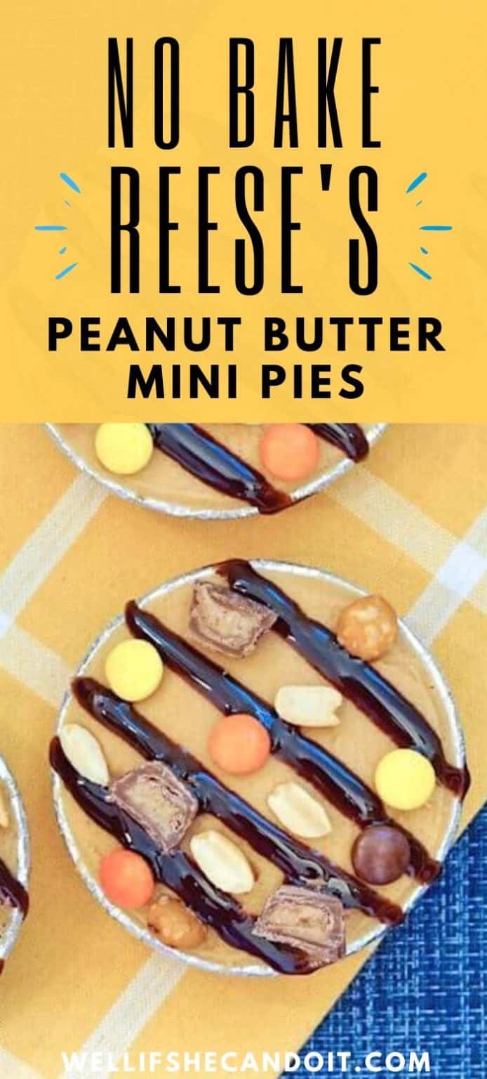 Mini Reese’s Peanut Butter Pies - Well, If She Can Do It...