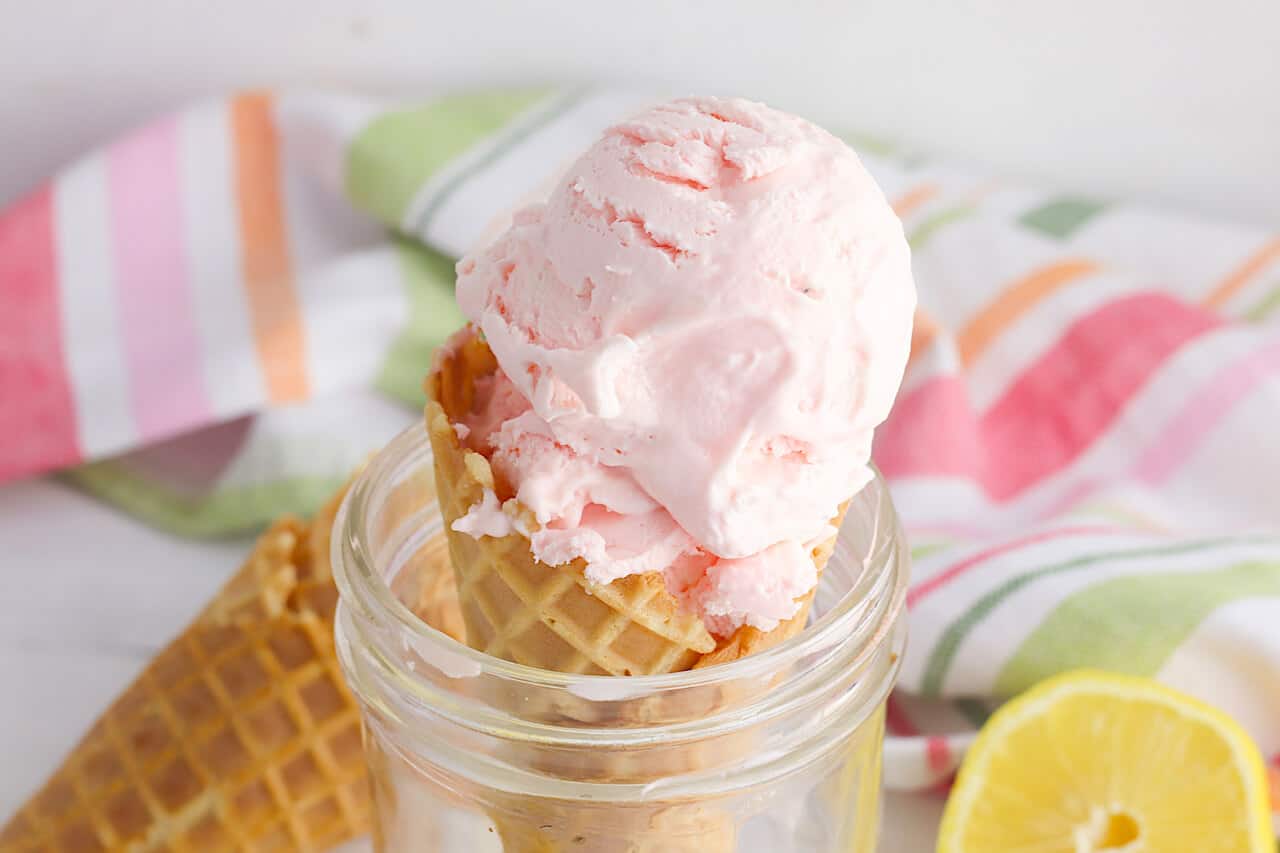 Pink Lemonade Ice Cream - Well, If She Can Do It...
