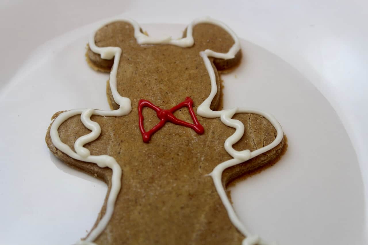 Mickey Mouse Gingerbread Cookies - Disneyland Copycat Recipe