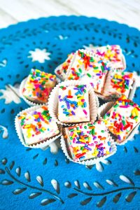 Funfetti Fudge: Easy Cake Batter Fudge